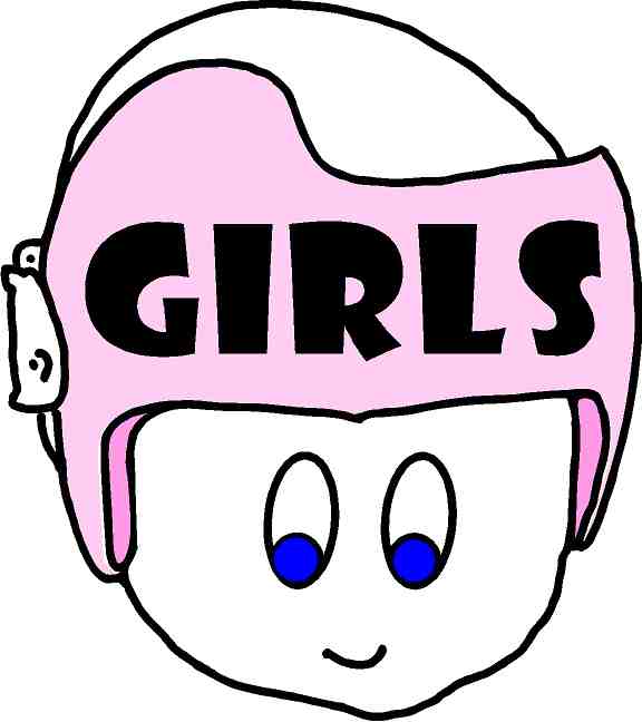 Girls Baby Helmet Decals – DocBandStickers