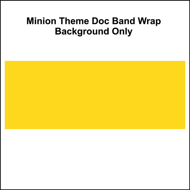 Minion theme Doc Band Wrap and Sticker Pack - DocBandStickers